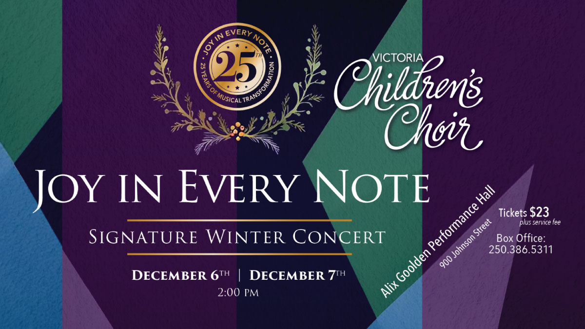 Joy In Every Note Victoria Conservatory Of Music